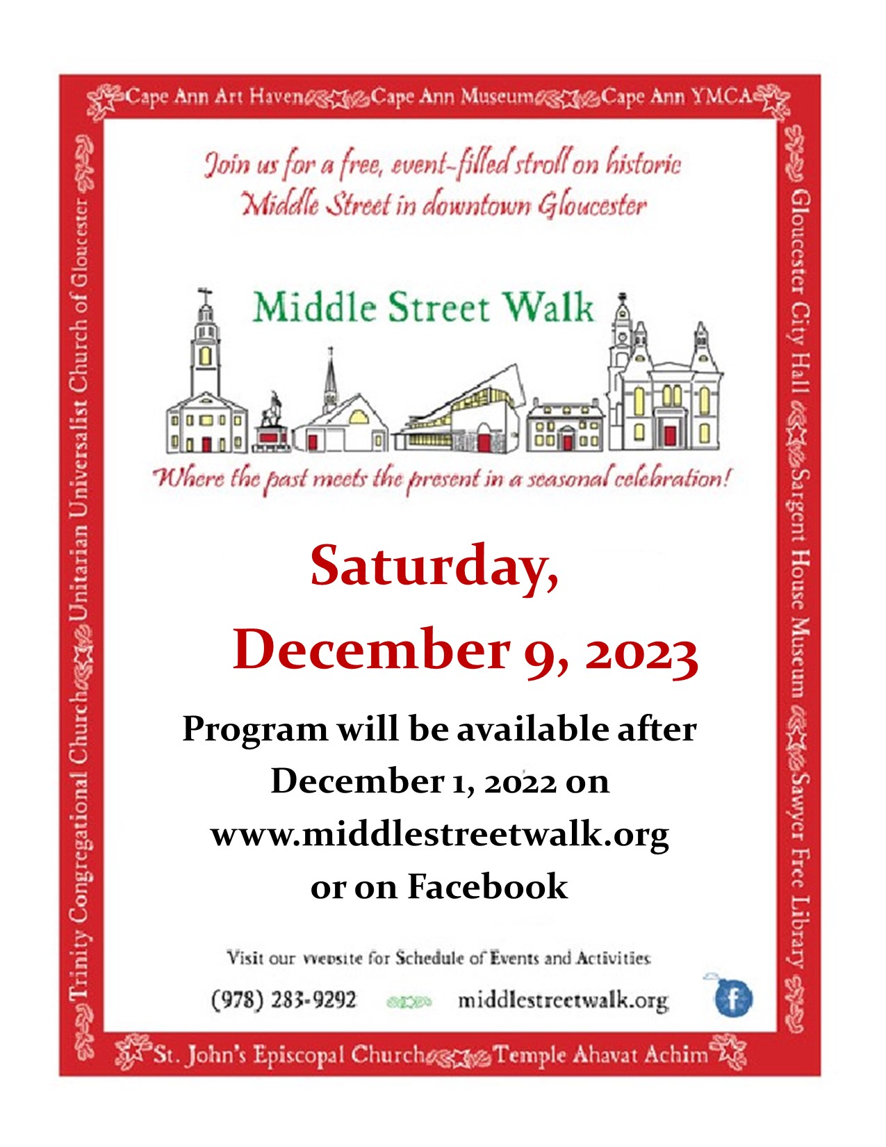 25th Annual Middle Street Walk | Middle Street Walk